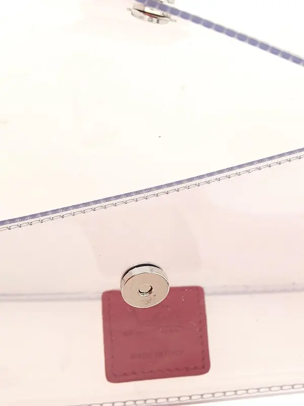 CHRISTIAN LOUBOUTIN Clutch With 'bettina Mini' Strap - Silver