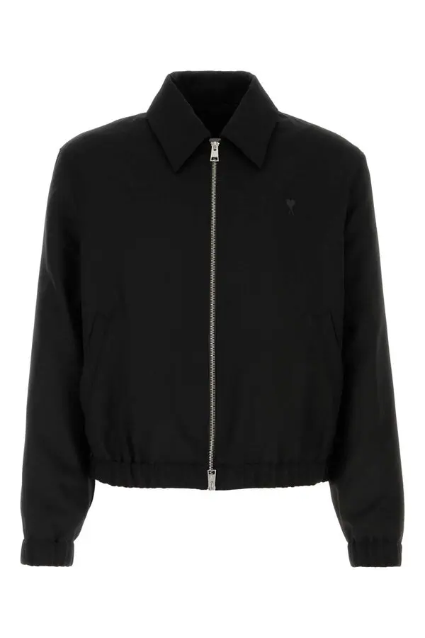 AMI Paris Wool Bomber Jacket
