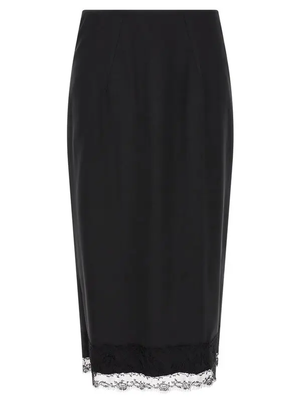ERMANO SCERVINO Ermanno Scervino Lace Sheath Skirt