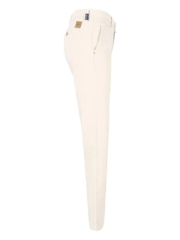 Jacob Cohen Bobby Slim Chino Trousers - White