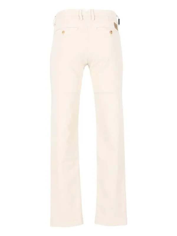 Jacob Cohen Bobby Slim Chino Trousers - White