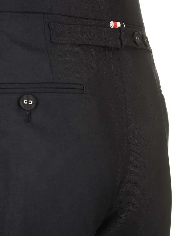 Thom Browne Skinny Trousers - Black