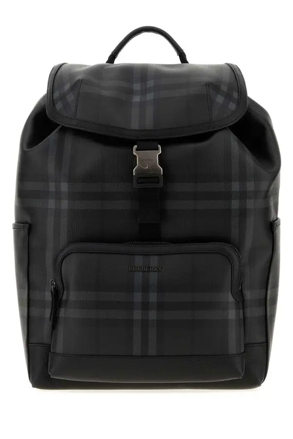 Burberry A:ml Flap Backpack City Bin:177382:c3331