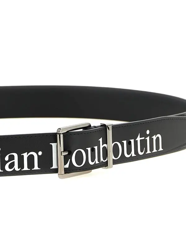 CHRISTIAN LOUBOUTIN The Maxi Belt' Belt - Black