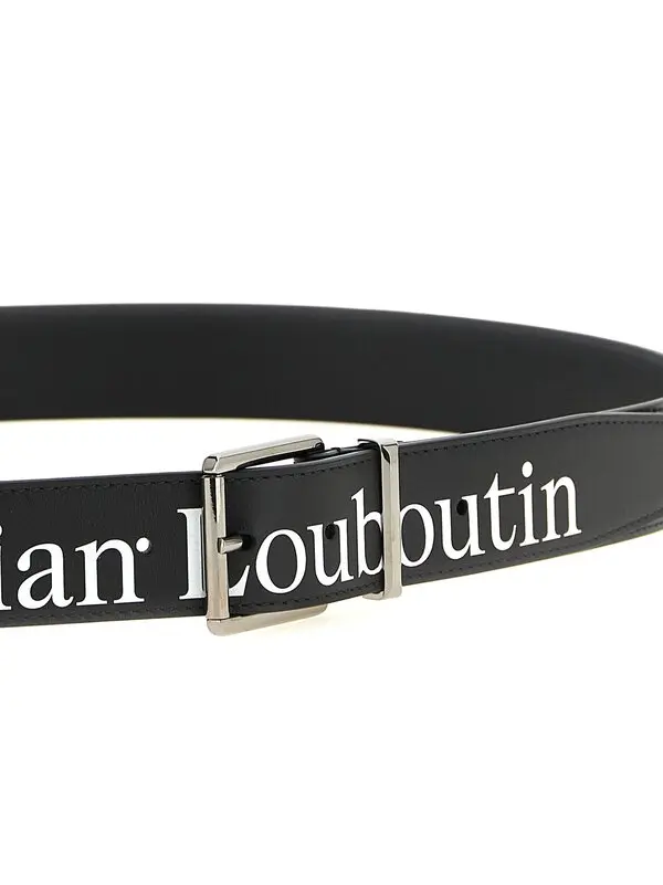 CHRISTIAN LOUBOUTIN The Maxi Belt' Belt - Black