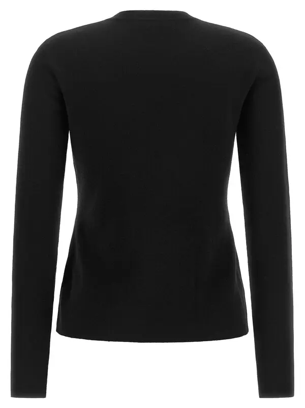 Max Mara Manto' Sweater With Embossed Logo