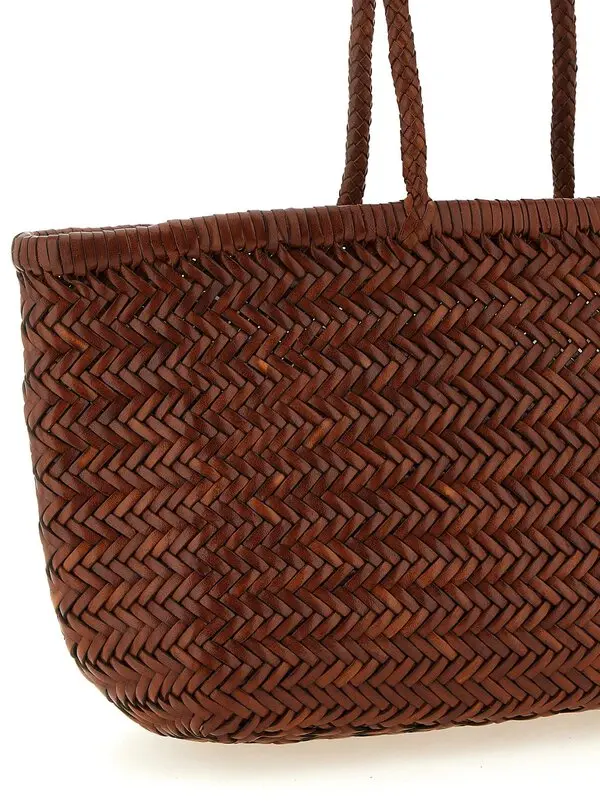 Dragon Diffusion Bamboo Triple Jump' Large Shoulder Bag