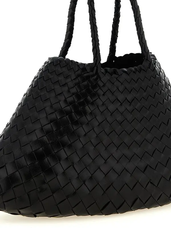 Dragon Diffusion Santa Croce Small' Handbag - Black