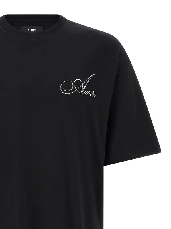 Amiri Crystal Application T-shirt