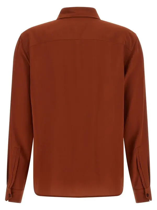 Saint Laurent Cassandre' Shirt - Orange