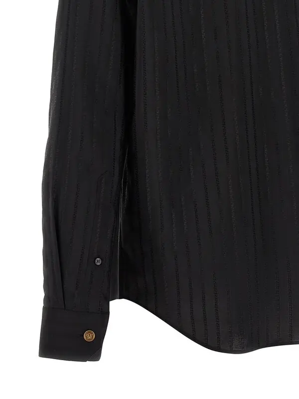 Versace Jacquard Silk Shirt