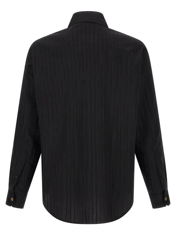 Versace Jacquard Silk Shirt