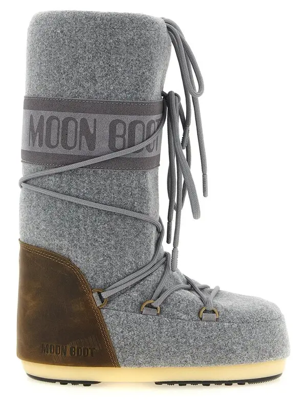 Moon Boot Icon Nubuck Felt' Boots