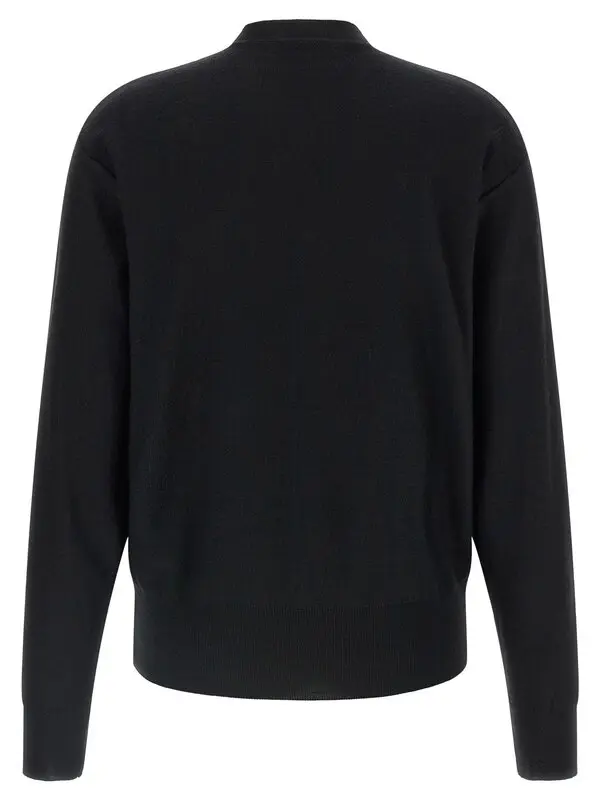 LEMAIRE Trompe L'oeil Construction Cardigan
