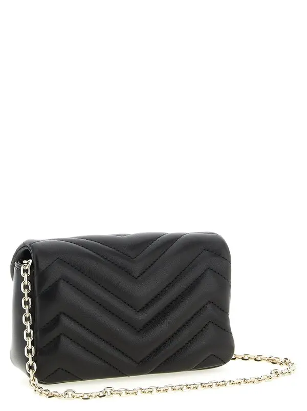 Gucci Gg Marmont' Mini Shoulder Bag - Black