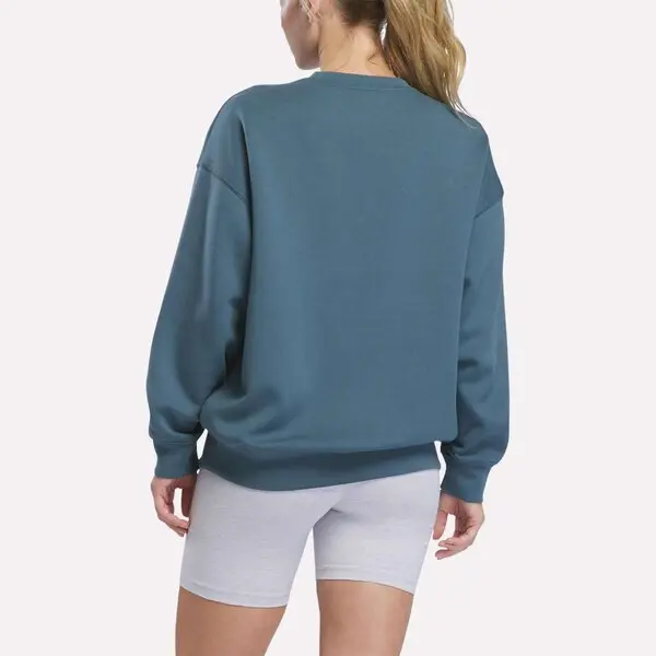 REEBOK Relaxed Crewneck Sweatshirt - Midnight Tide