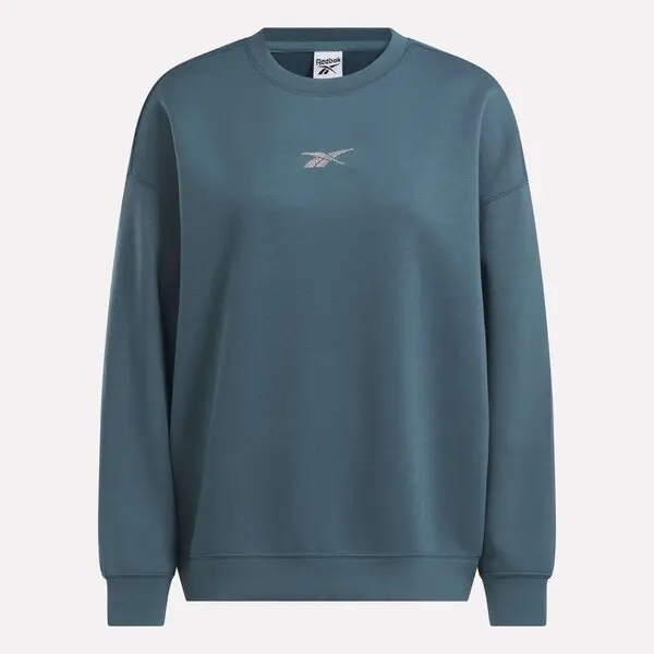 REEBOK Relaxed Crewneck Sweatshirt - Midnight Tide