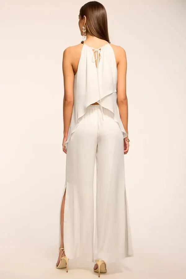Ramy Brook Jolie Crepe Wide Leg Pant
