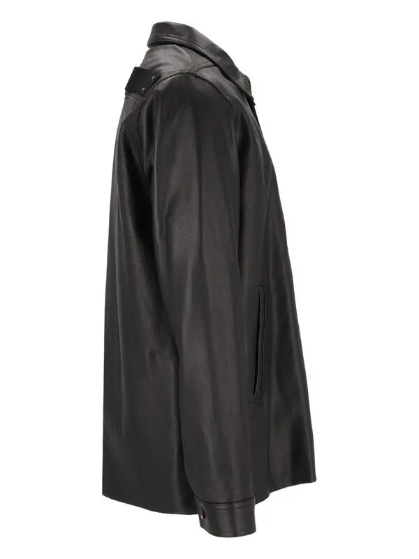 Rick Owens Brad Leather Jacket
