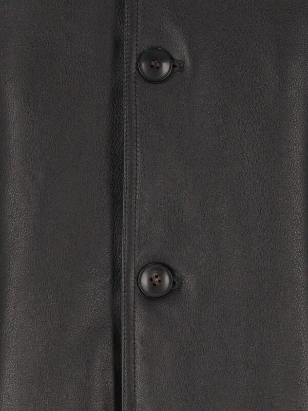 Rick Owens Brad Leather Jacket