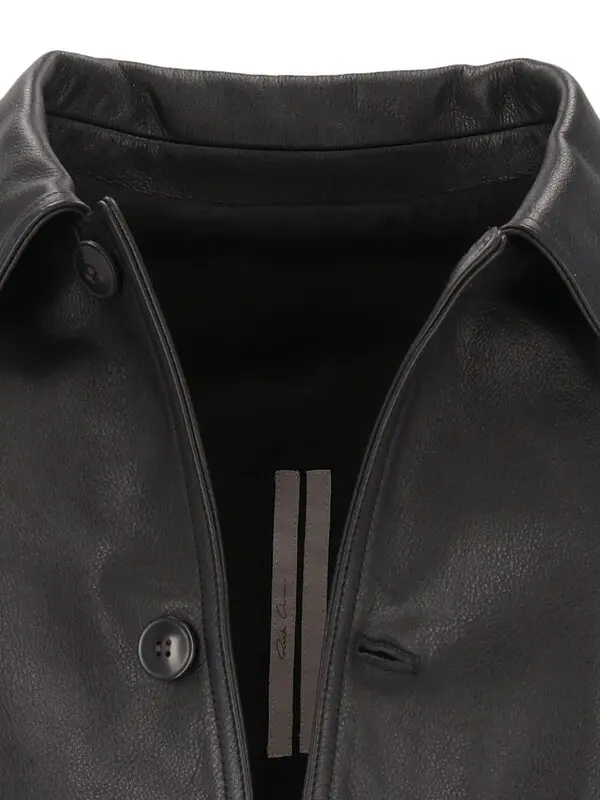 Rick Owens Brad Leather Jacket