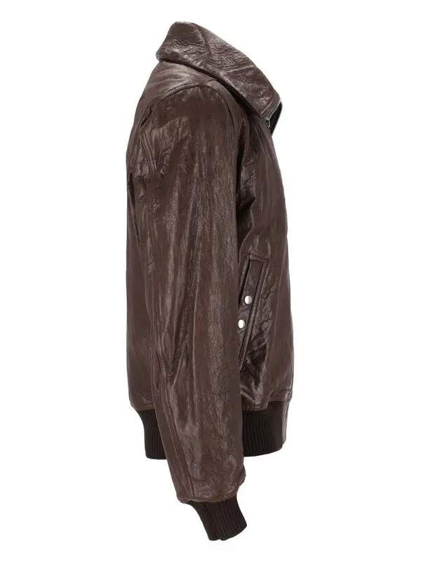 Rick Owens Dracuflight Leather Blouson Jacket