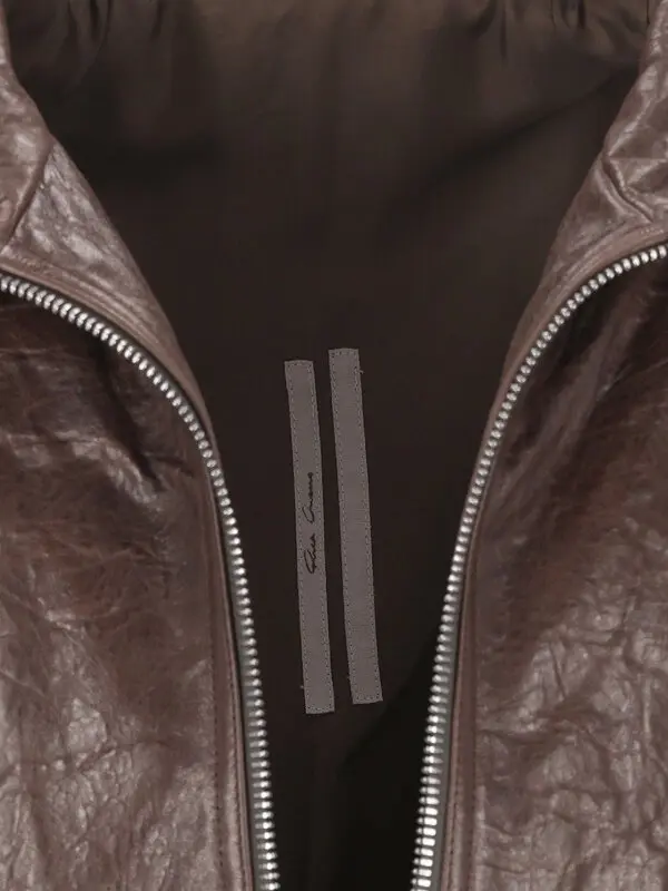 Rick Owens Dracuflight Leather Blouson Jacket