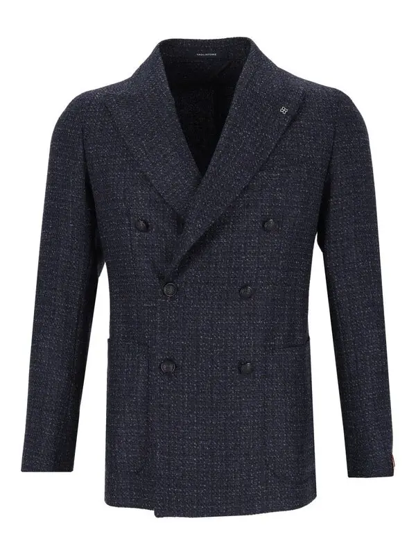 Tagliatore Double-breasted Blazer - Blue