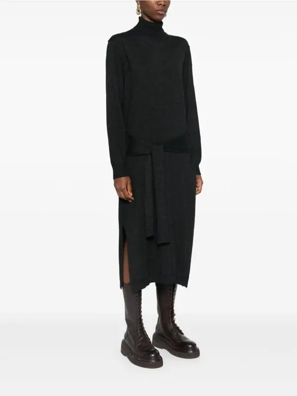LEMAIRE Wool Blend Knit Dress