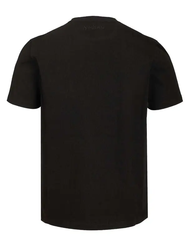 Saint Laurent Crew Neck T-shirt - Black