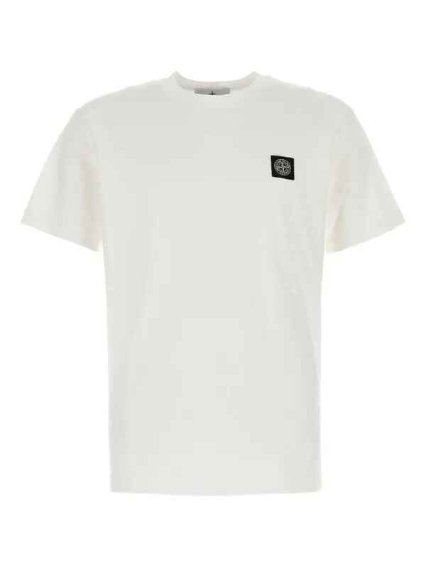 Stone Island Cotton Jersey T-shirt - White