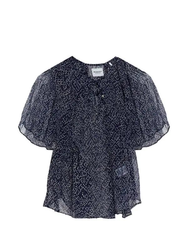 Isabel Marant Étoile Marant Neslya Top - Blue