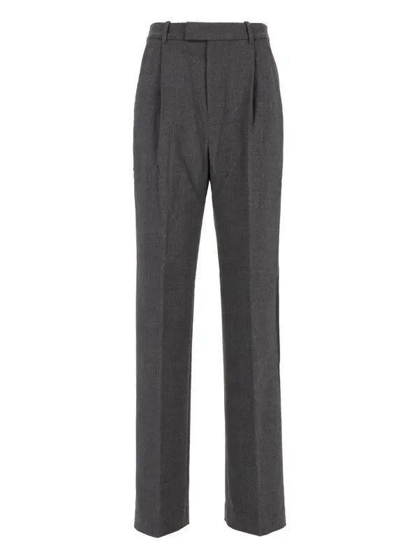 SELF-PORTRAIT Tailored Trousers - Gray
