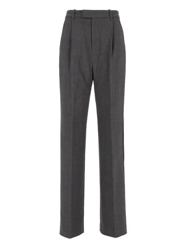 SELF-PORTRAIT Tailored Trousers - Gray