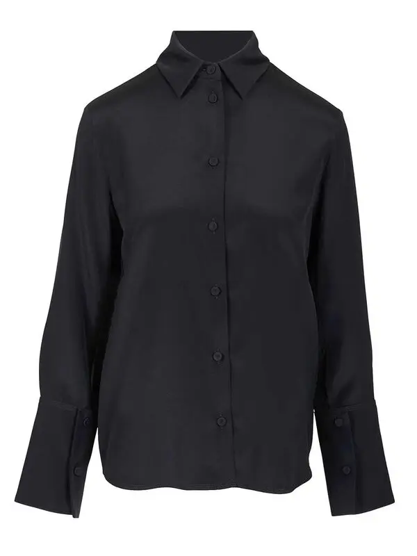 Max Mara Oversized Shirt Voliera - Blue