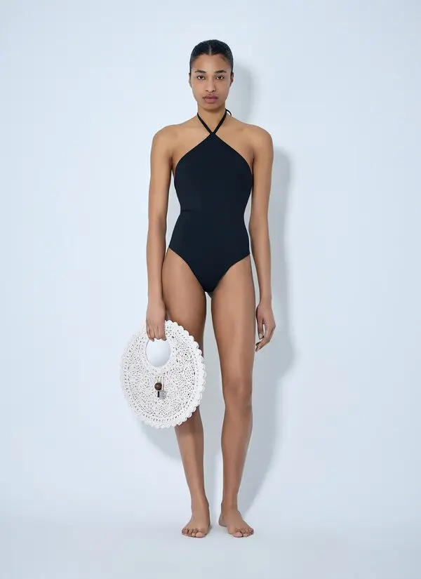 Jacquemus Le Maillot Bastide Swimsuit - Black