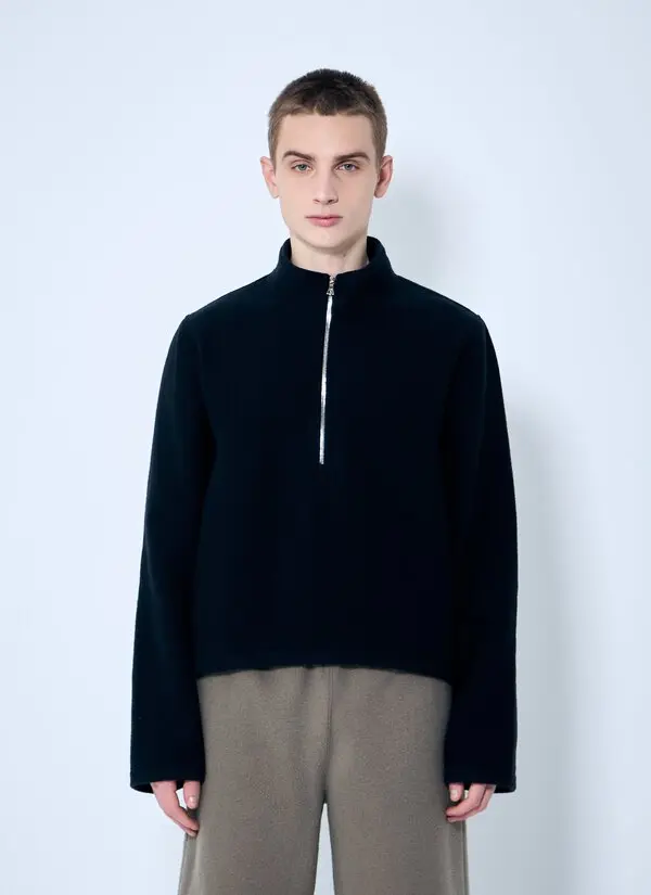 RIER Fleece City Sweatshirt - Black