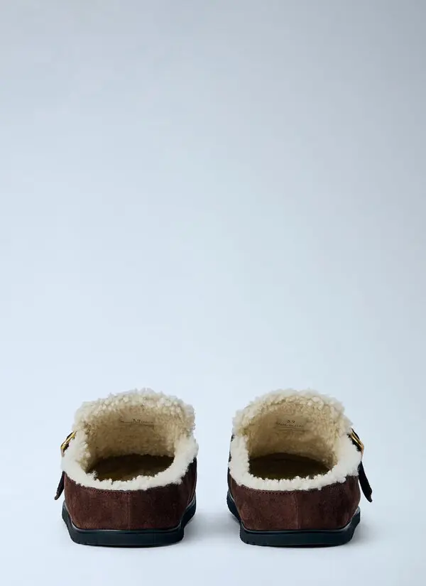 Prada Suede Mules