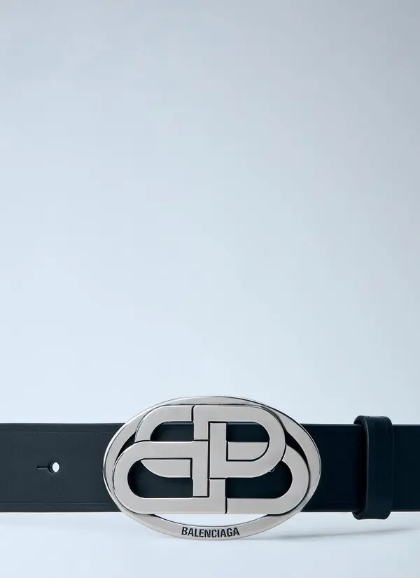 Balenciaga Oval Bb Belt