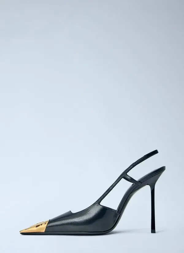 Saint Laurent Jeanne Slingback Pumps