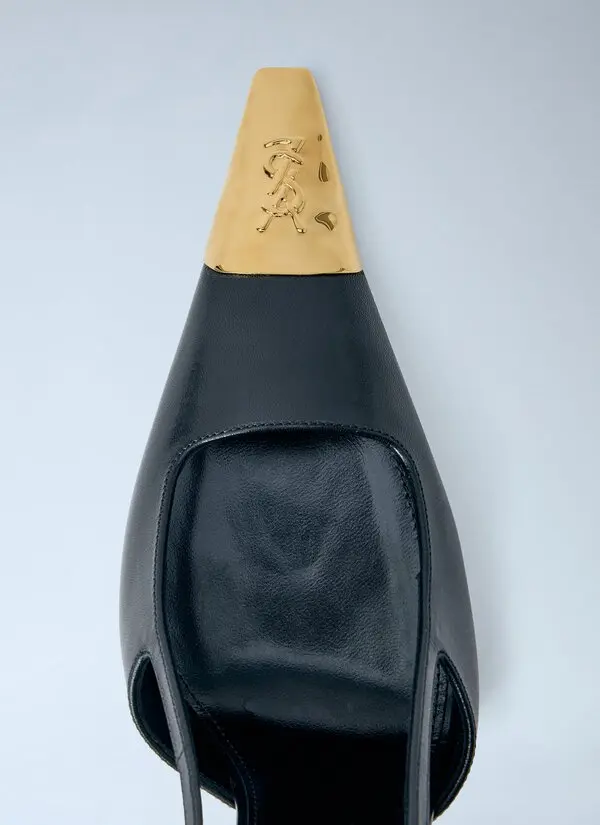 Saint Laurent Jeanne Slingback Pumps