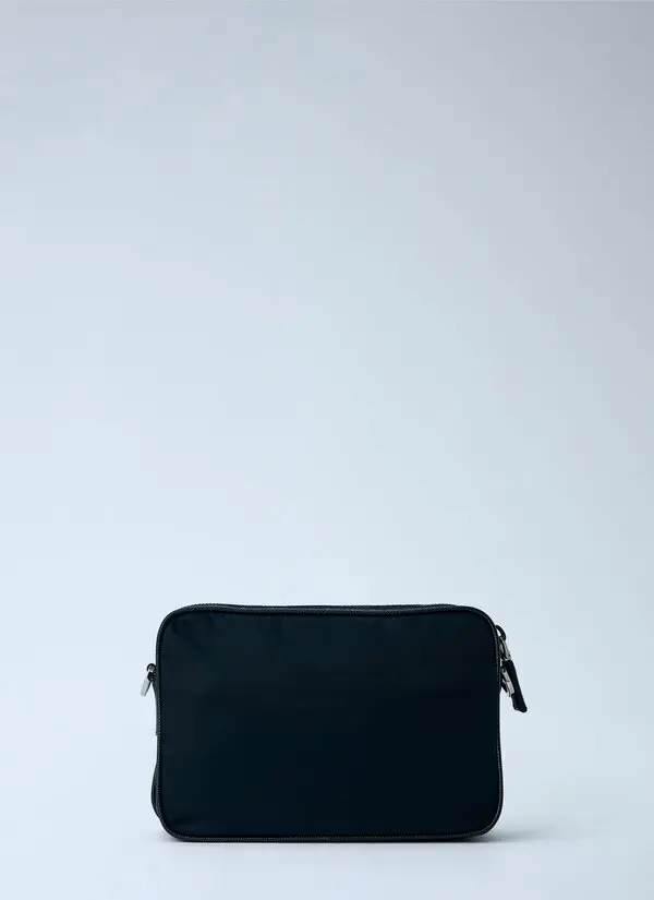 Prada Re-nylon And Saffiano Leather Crossbody Bag