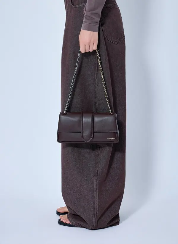 Jacquemus Le Bambino Chaîne Shoulder Bag - Brown