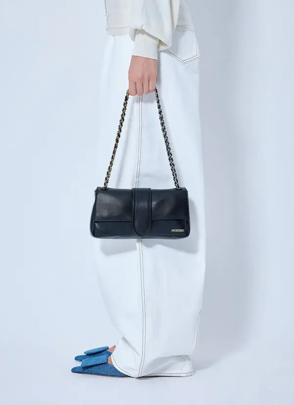 Jacquemus Le Bambino Chaîne Shoulder Bag - Black