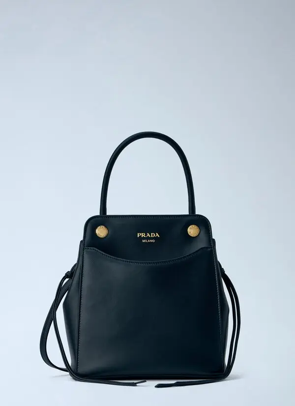 Prada Carry Mini Leather Handbag