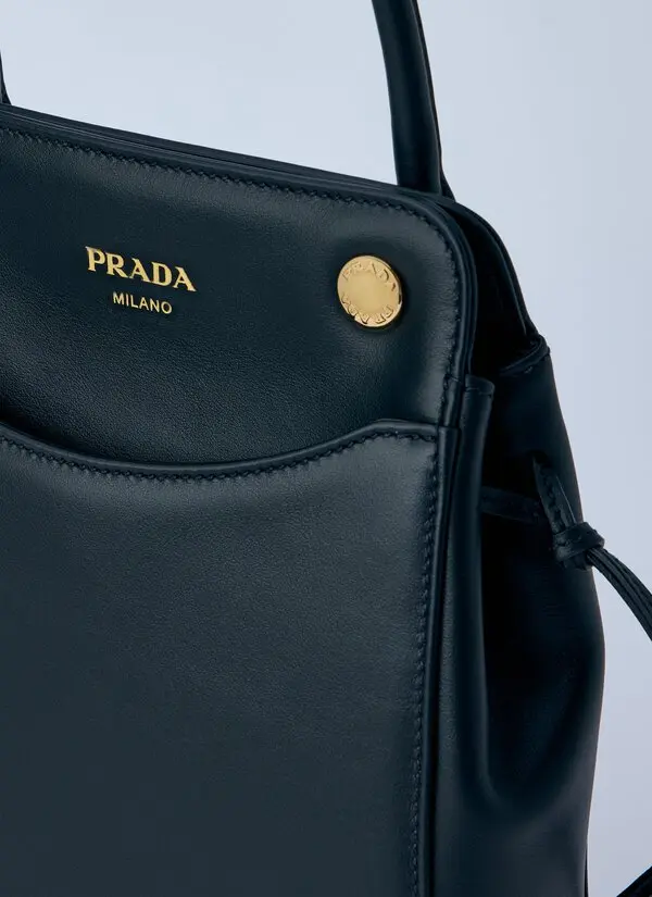 Prada Carry Mini Leather Handbag