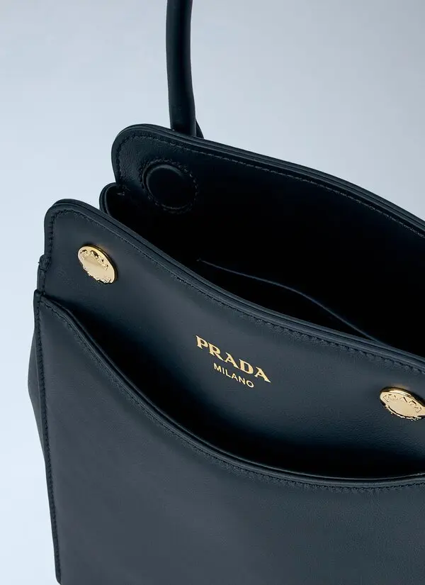 Prada Carry Mini Leather Handbag