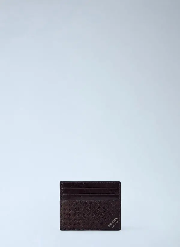 Prada Leather Card Holder