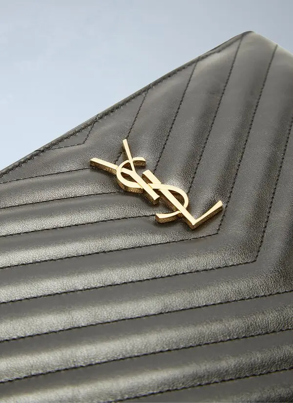 Saint Laurent Monogram Matelassé Pouch
