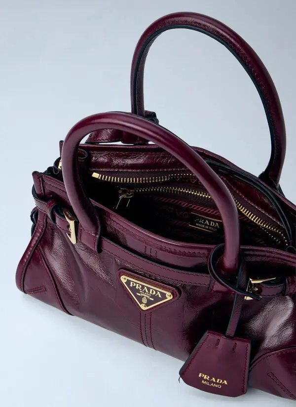 Prada Mini Bonnie Leather Handbag - Multicolor